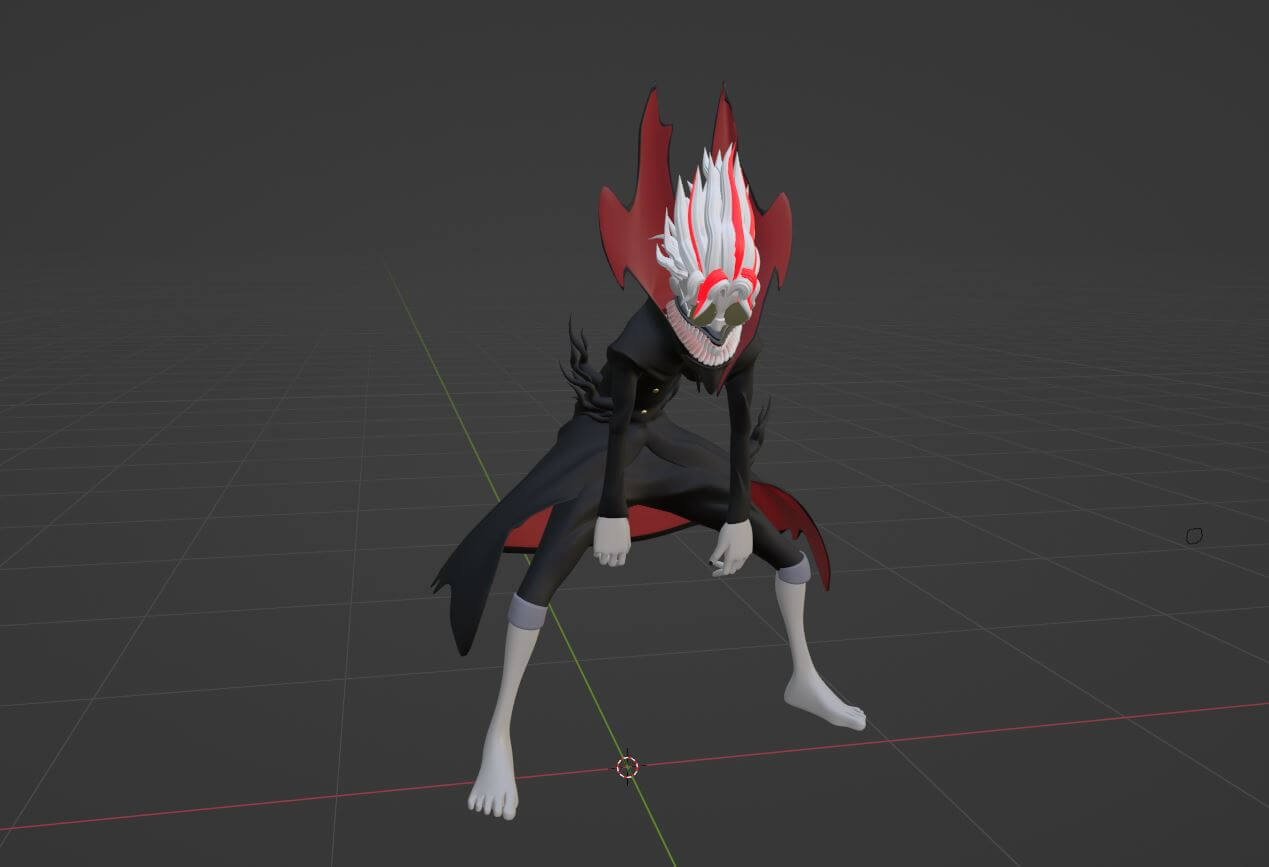 Okarun Transformation - Dandadan 3D Model by Summerforce