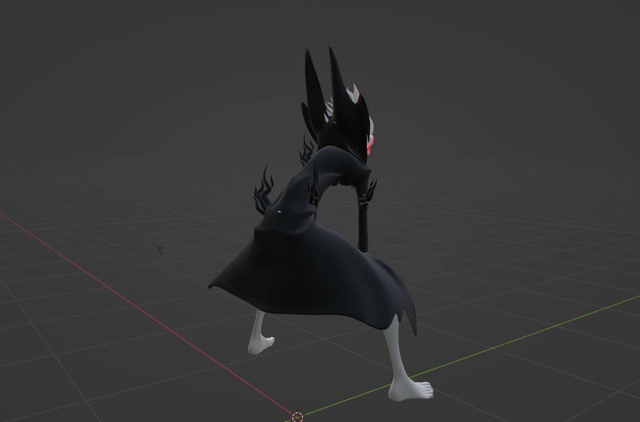 Okarun Transformation - Dandadan 3D Model by Summerforce