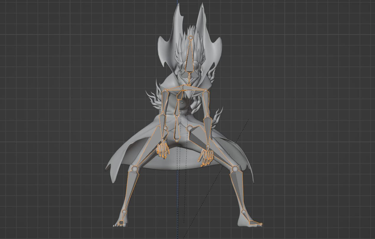 Okarun Transformation - Dandadan 3D Model by Summerforce