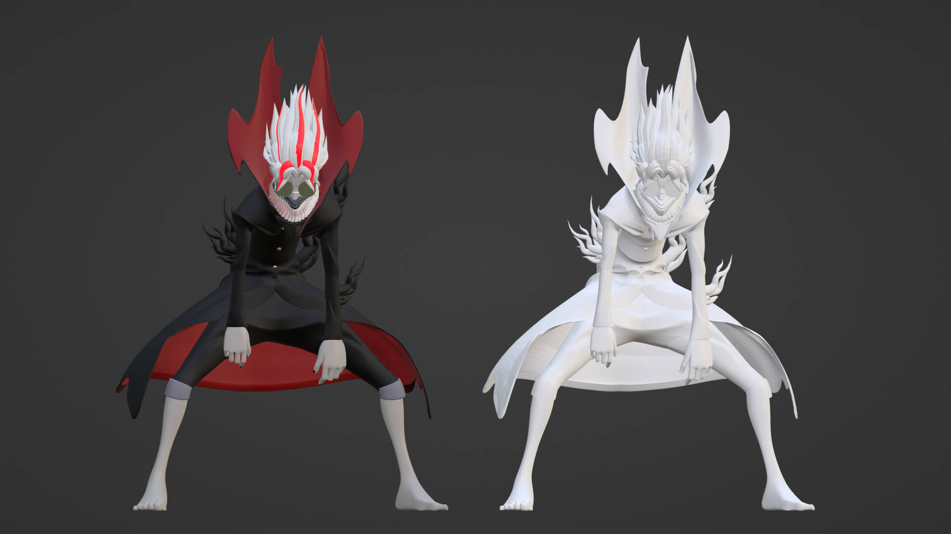 Okarun Transformation - Dandadan 3D Model by Summerforce