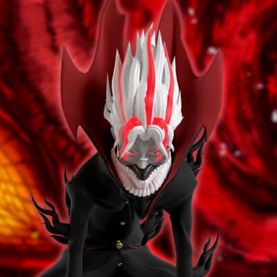 Okarun Transformation - Dandadan 3D Model by Summerforce