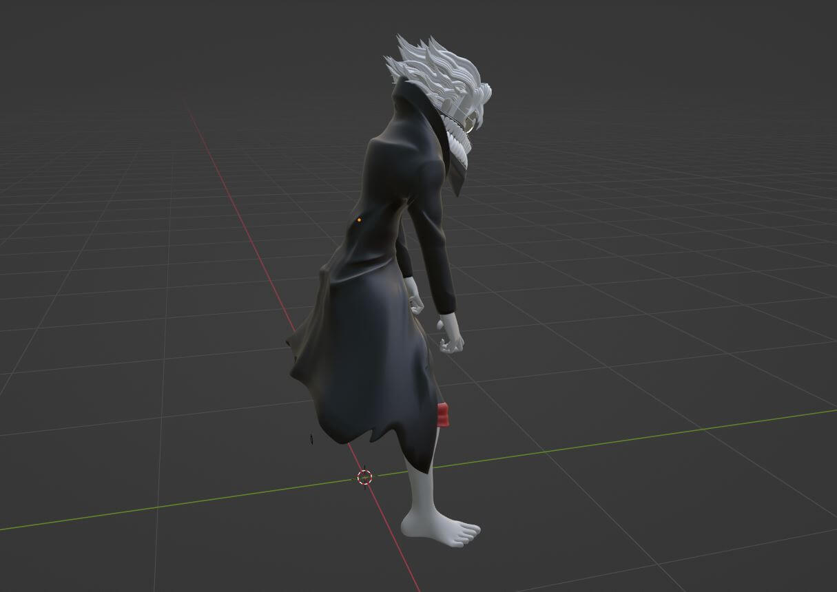 Okarun Turbo Granny Form - Dandadan 3D Model by Summerforce