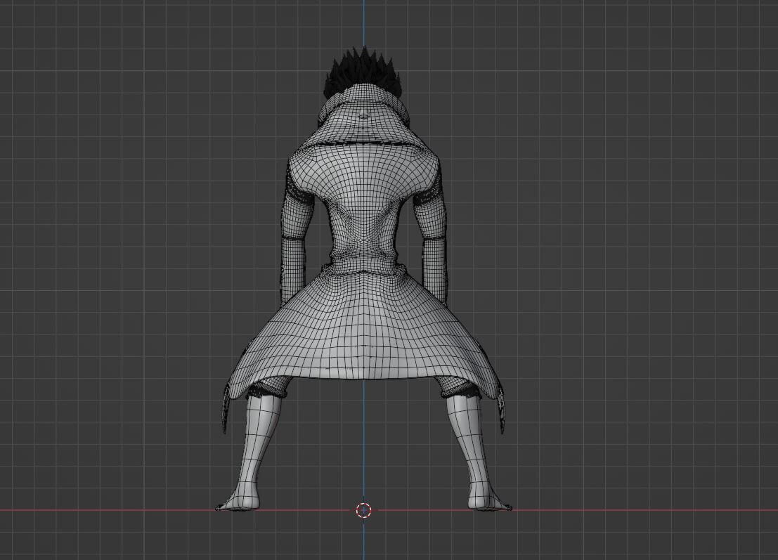 Okarun Turbo Granny Form - Dandadan 3D Model by Summerforce