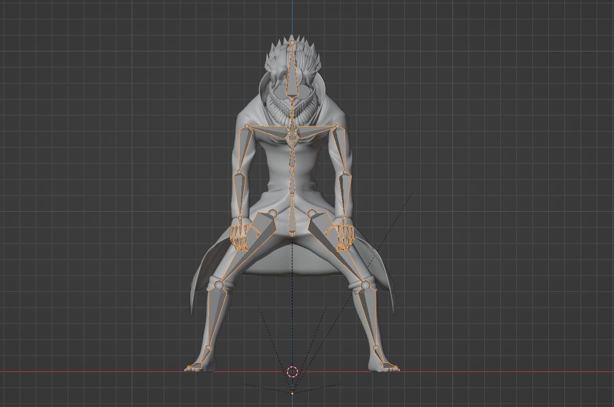 Okarun Turbo Granny Form - Dandadan 3D Model by Summerforce