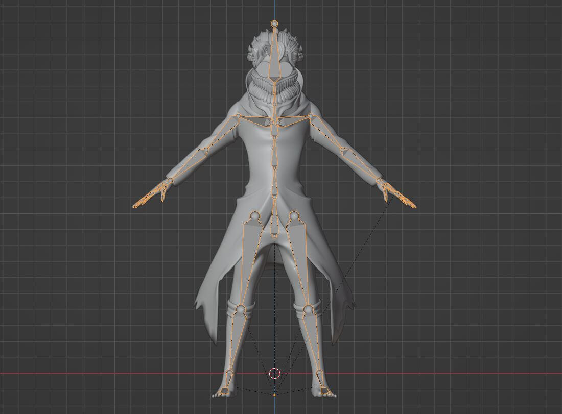 Okarun Turbo Granny Form - Dandadan 3D Model by Summerforce