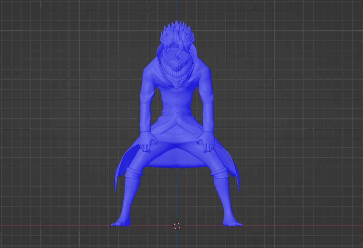 Okarun Turbo Granny Form - Dandadan 3D Model by Summerforce