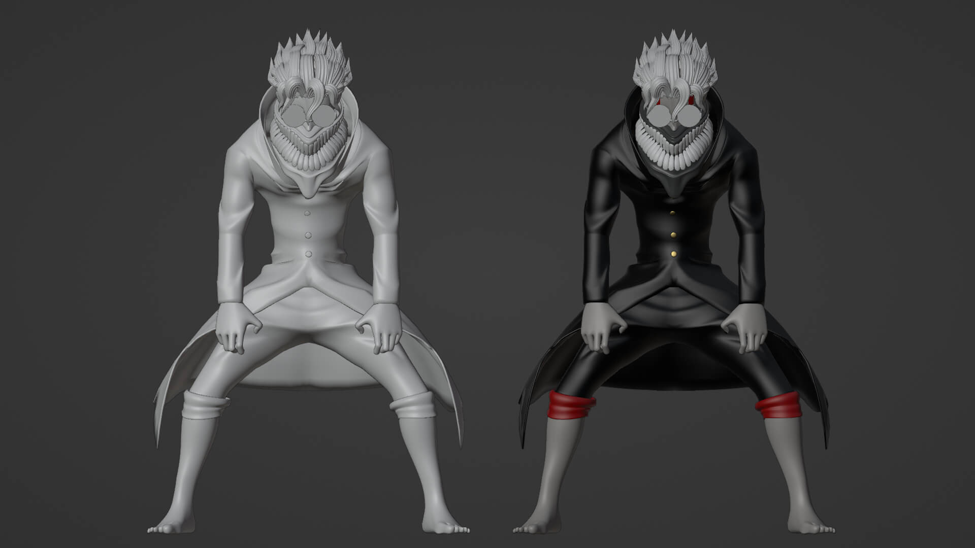 Okarun Turbo Granny Form - Dandadan 3D Model by Summerforce