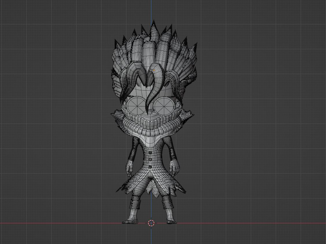 Okarun Turbo Granny Form SD - Dandadan 3D Model by Summerforce