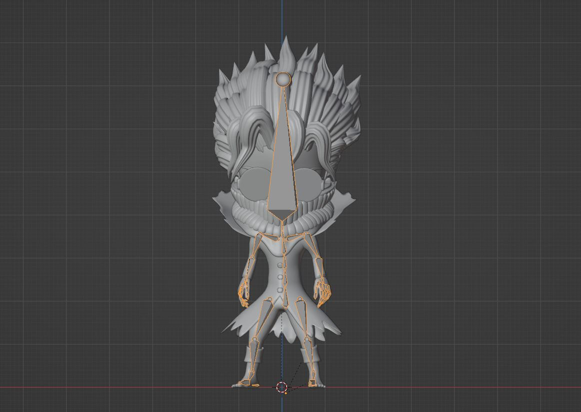 Okarun Turbo Granny Form SD - Dandadan 3D Model by Summerforce