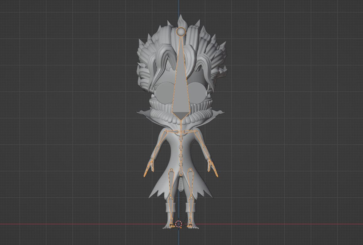 Okarun Turbo Granny Form SD - Dandadan 3D Model by Summerforce