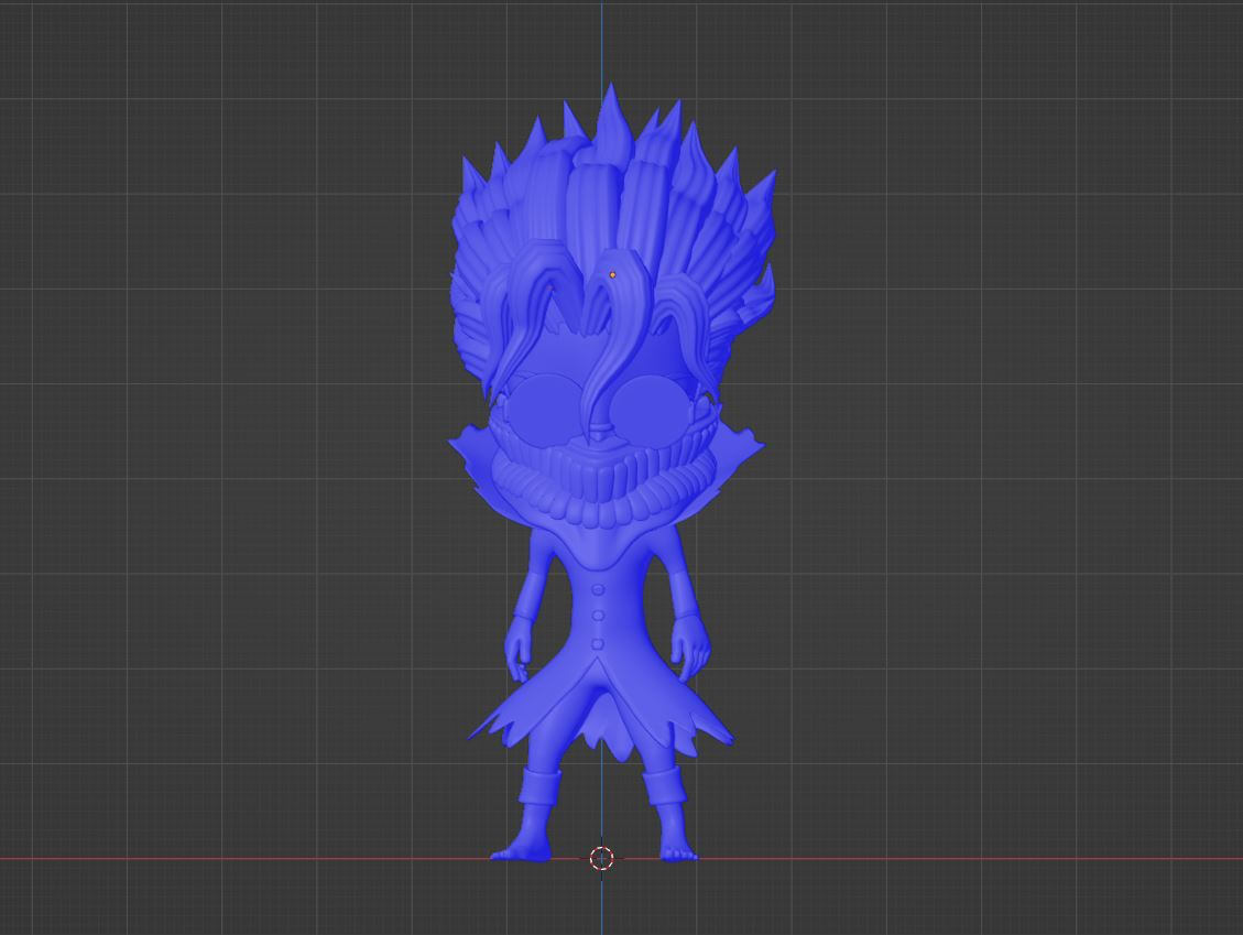 Okarun Turbo Granny Form SD - Dandadan 3D Model by Summerforce