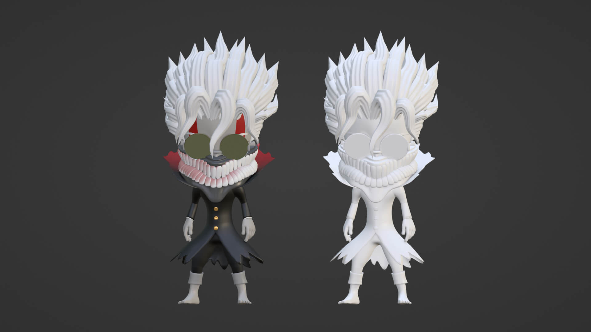 Okarun Turbo Granny Form SD - Dandadan 3D Model by Summerforce