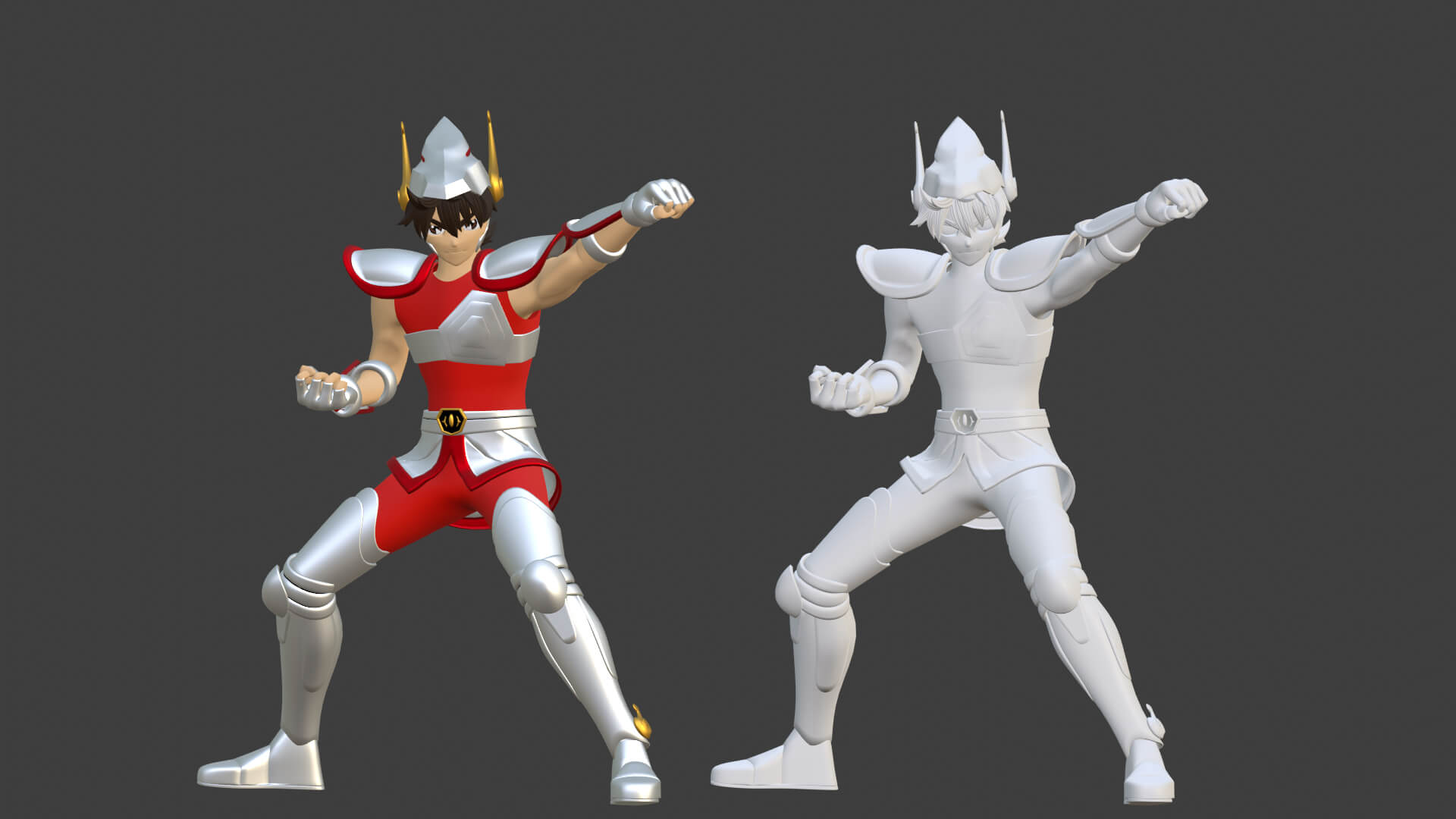 Pegasus Seiya - Saint Seiya 3D Model by Summerforce