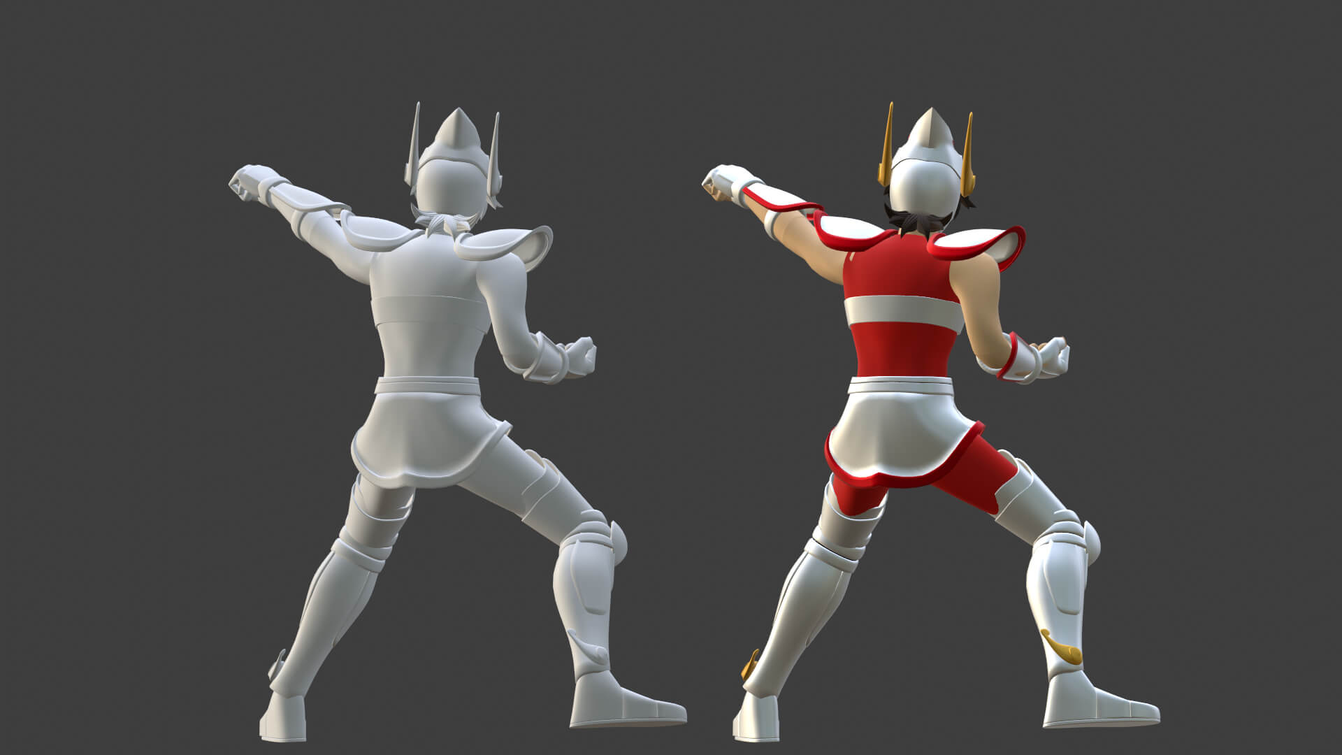 Pegasus Seiya - Saint Seiya 3D Model by Summerforce