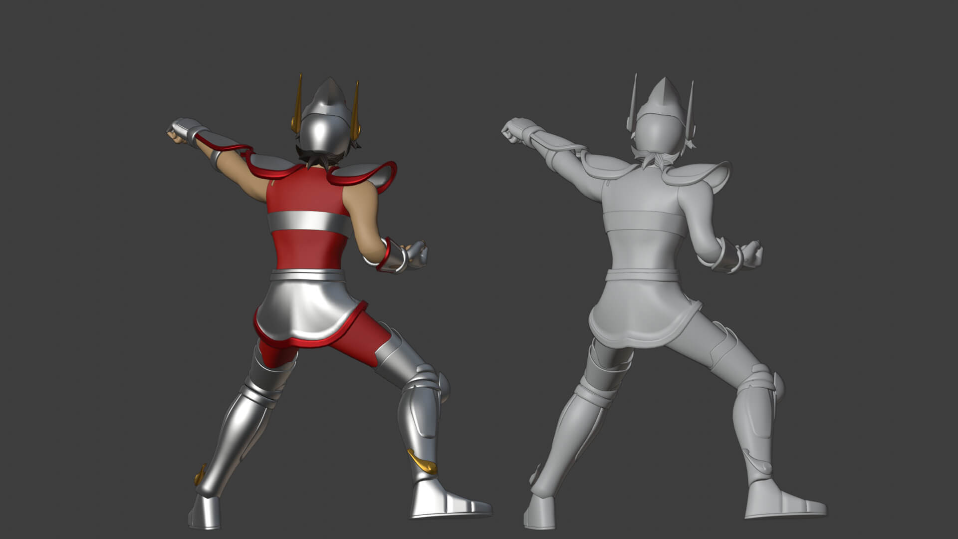 Pegasus Seiya - Saint Seiya 3D Model by Summerforce