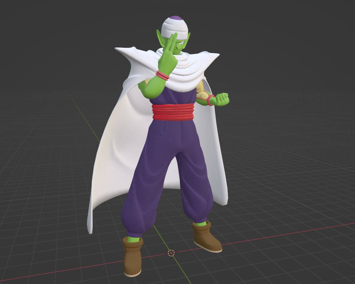 Piccolo - Dragonball 3D Model by Summerforce