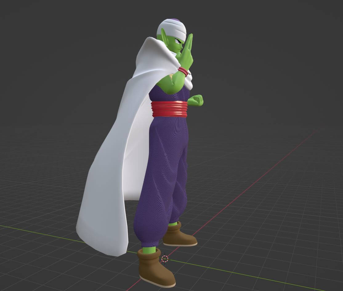 Piccolo - Dragonball 3D Model by Summerforce