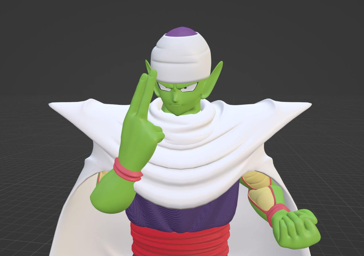 Piccolo - Dragonball 3D Model by Summerforce