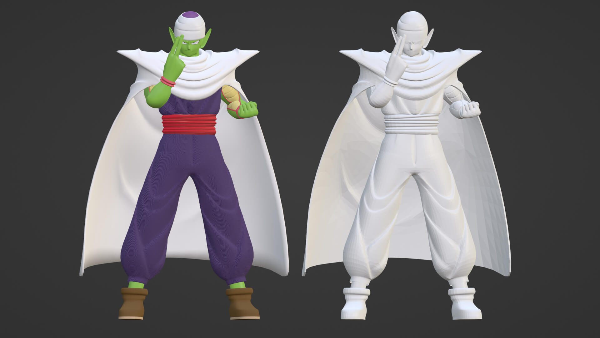 Piccolo - Dragonball 3D Model by Summerforce