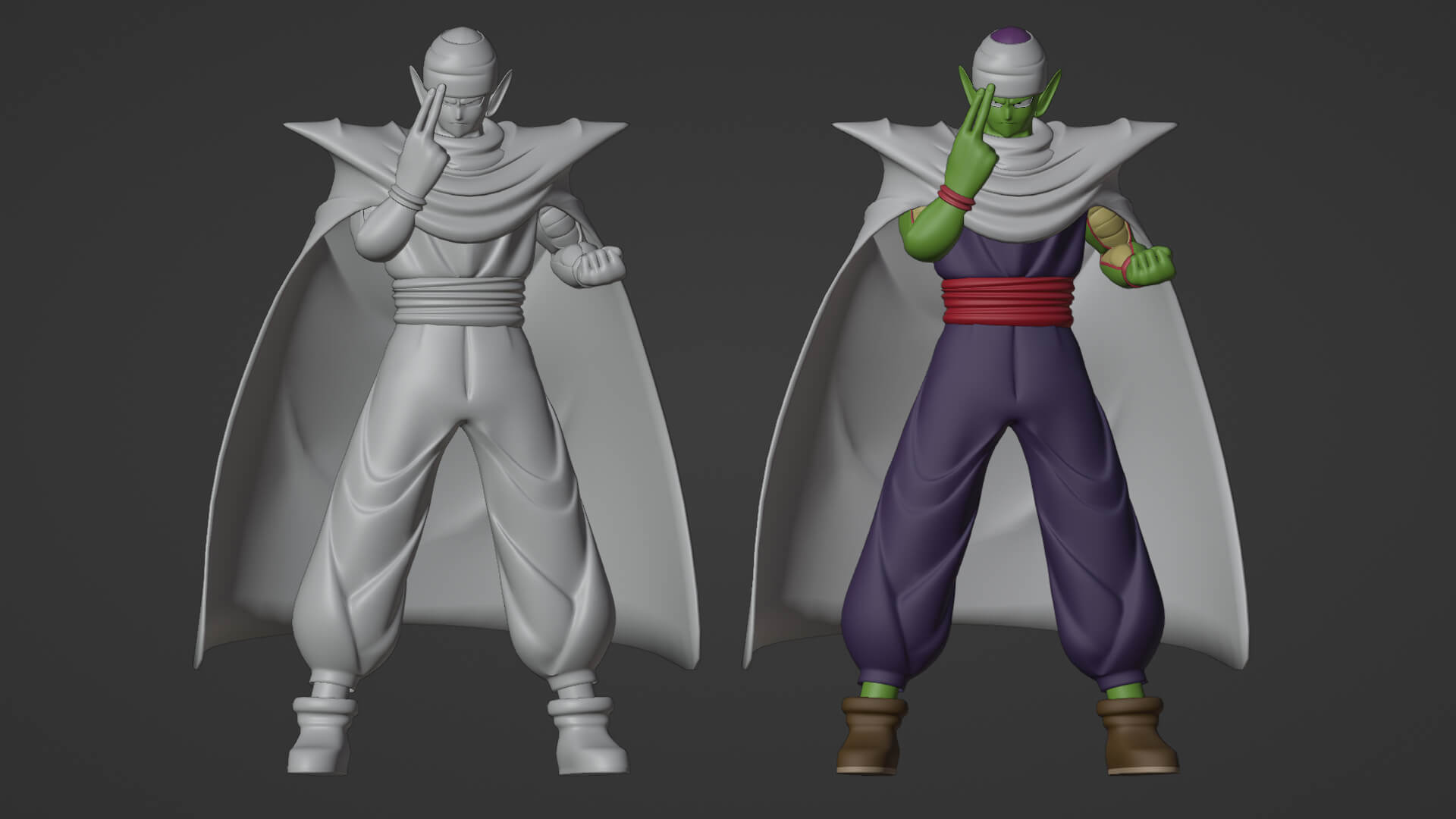 Piccolo - Dragonball 3D Model by Summerforce