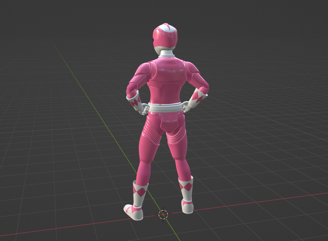 Pink Ranger - Mighty Morphin Power Rangers The Movie 3D Model by ...