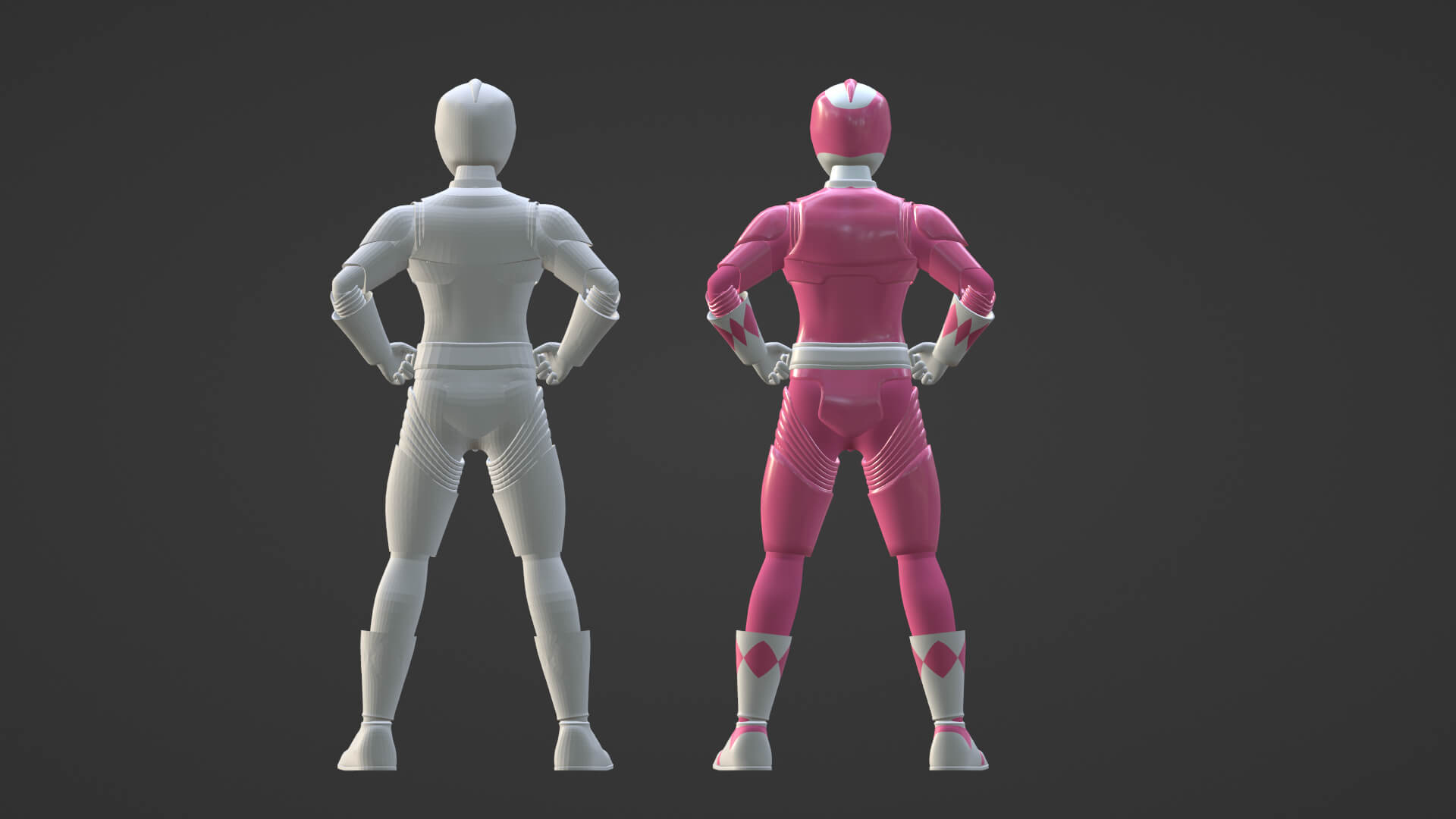 Pink Ranger - Mighty Morphin Power Rangers The Movie 3D Model by ...