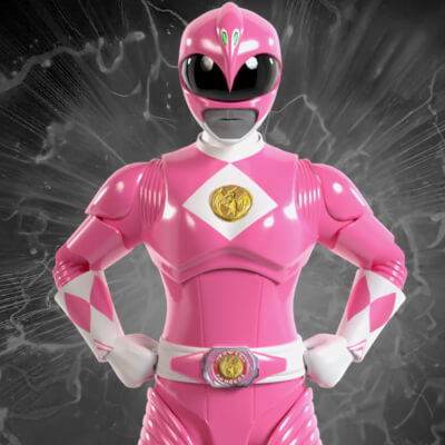 Pink Ranger - Mighty Morphin Power Rangers The Movie 3D Model by ...