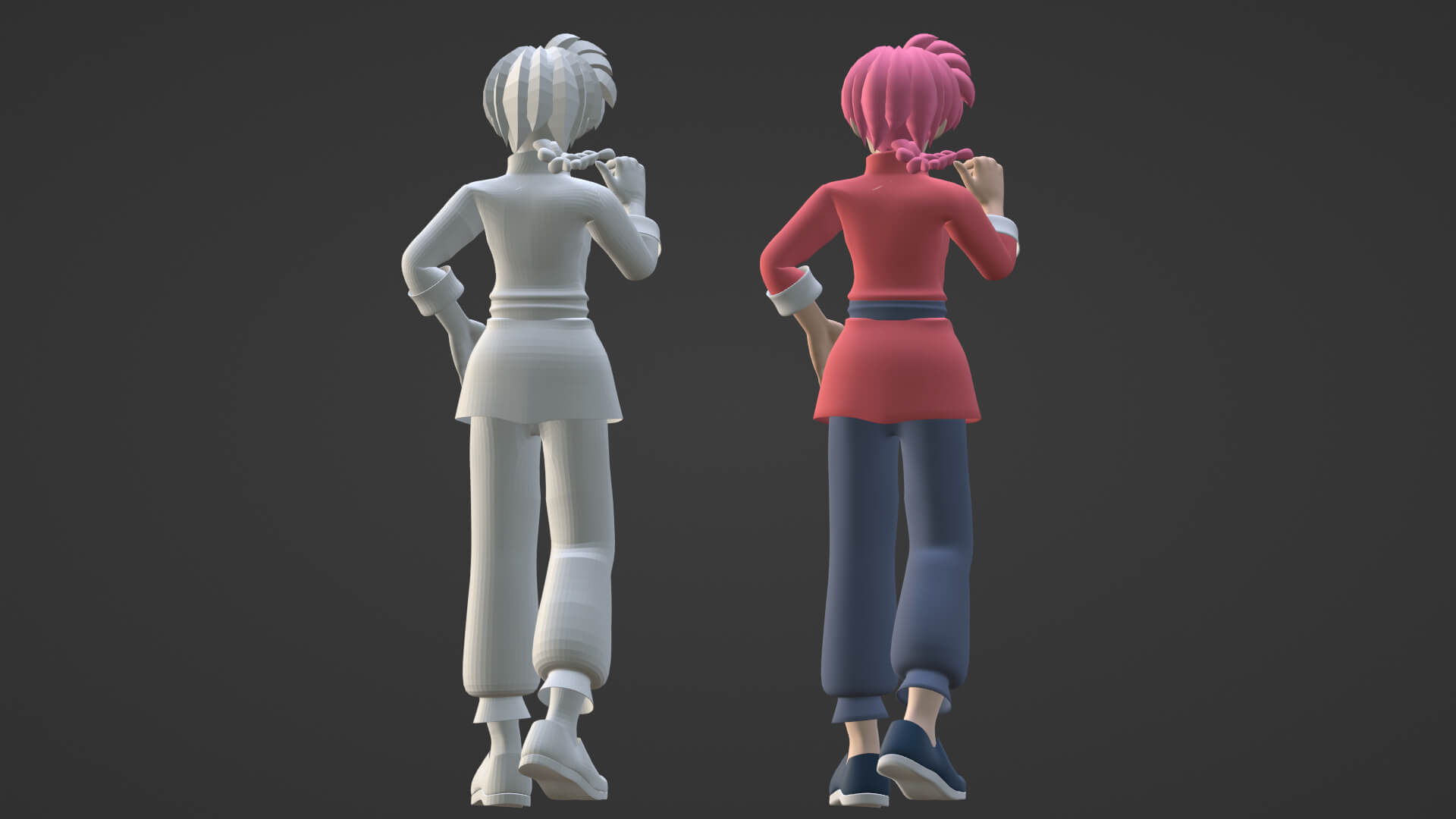 Ranma Saotome Female Ranma 3d Model By Summerforce