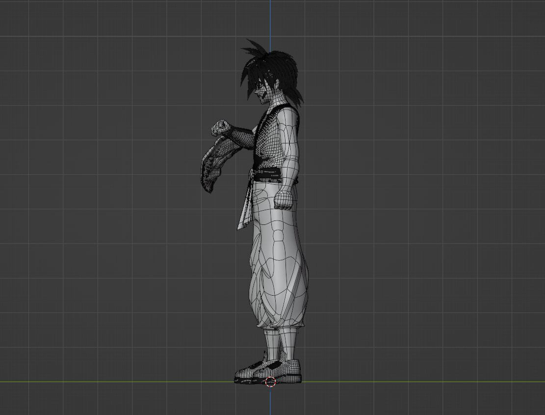Recca Hanabishi - Flame of Recca 3D Model by Summerforce