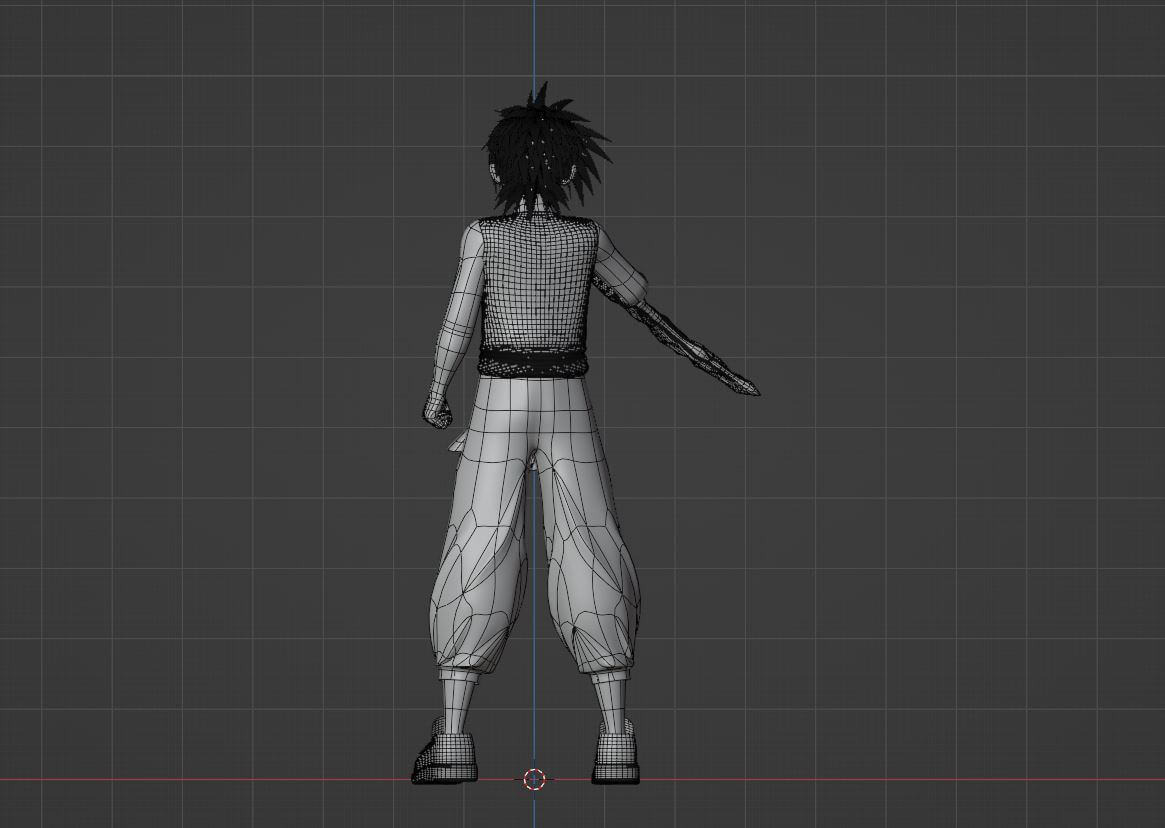 Recca Hanabishi - Flame of Recca 3D Model by Summerforce