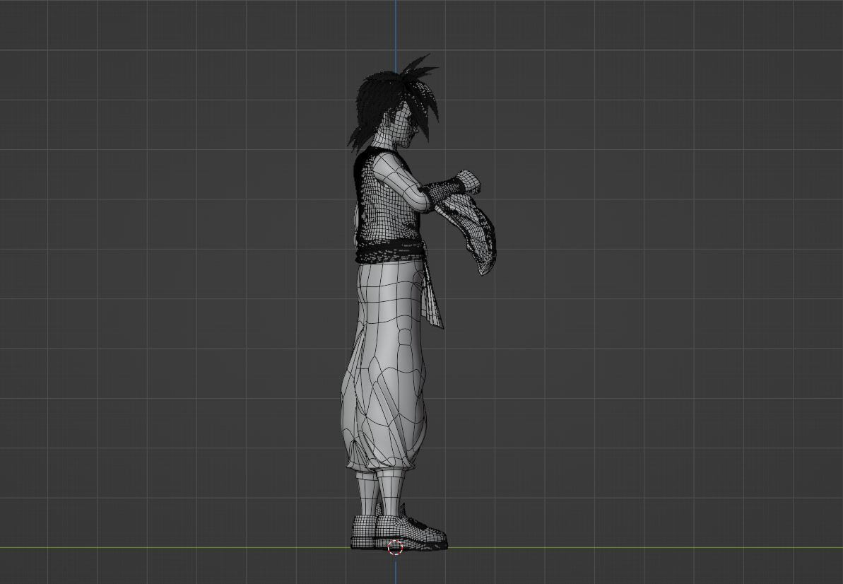 Recca Hanabishi - Flame of Recca 3D Model by Summerforce