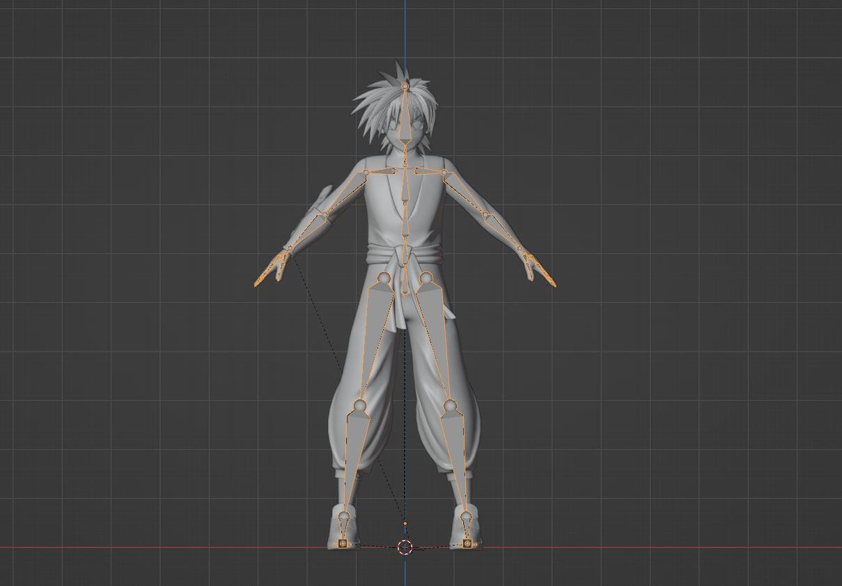 Recca Hanabishi - Flame of Recca 3D Model by Summerforce