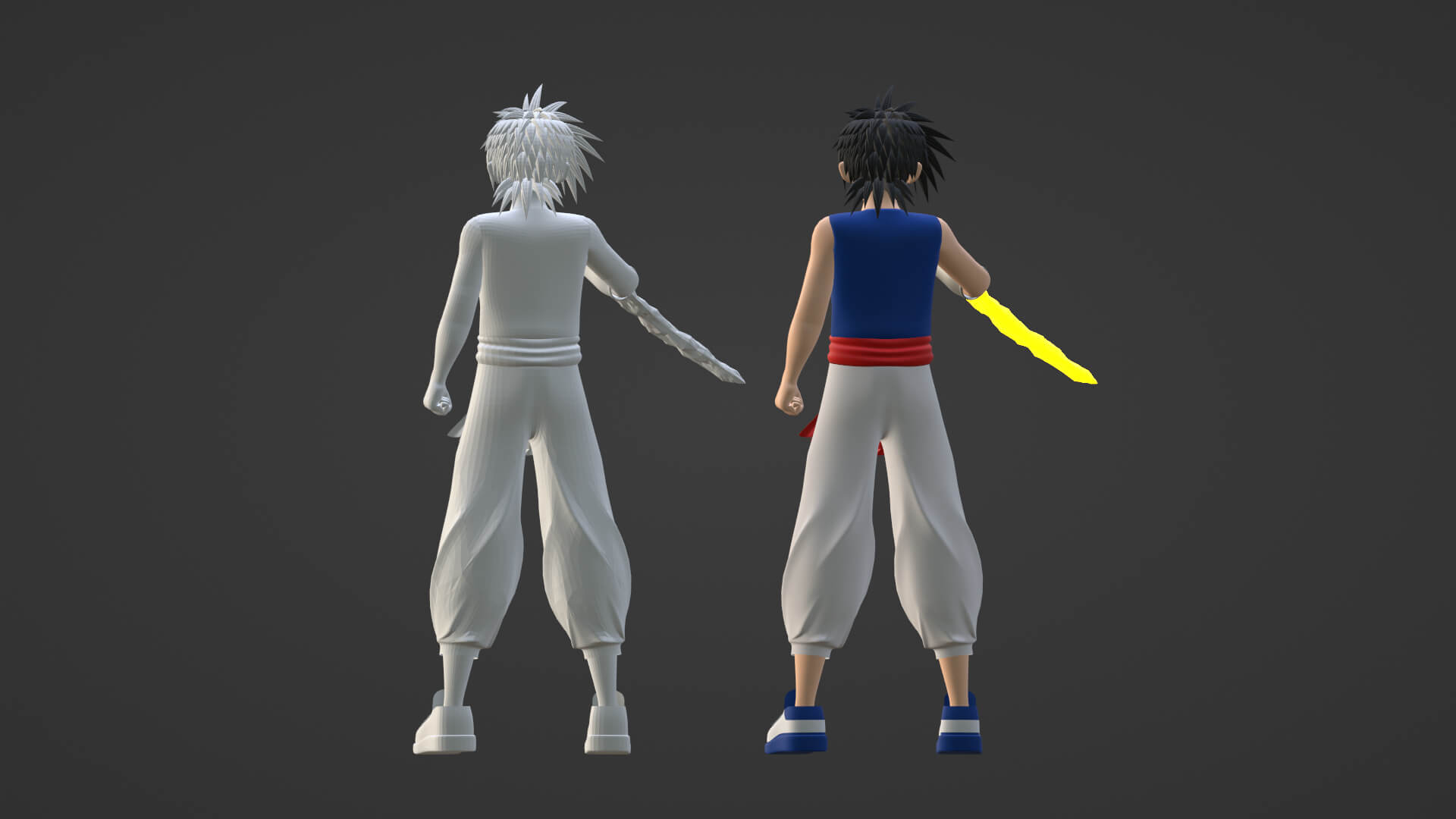Recca Hanabishi - Flame of Recca 3D Model by Summerforce
