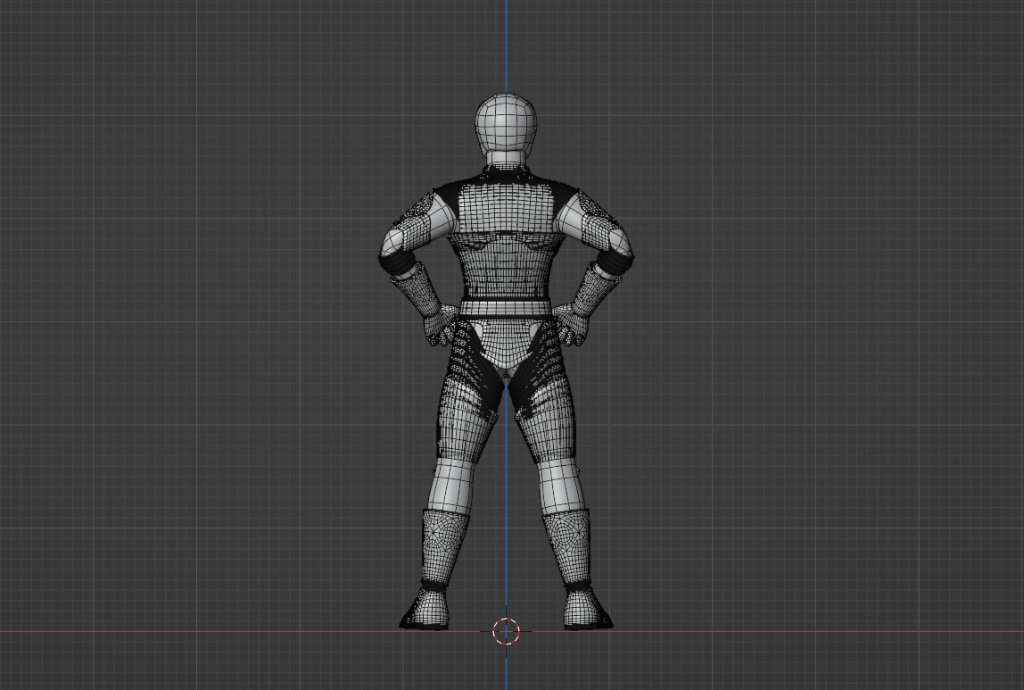 Red Ranger - Mighty Morphin Power Rangers The Movie 3D Model by Summerforce