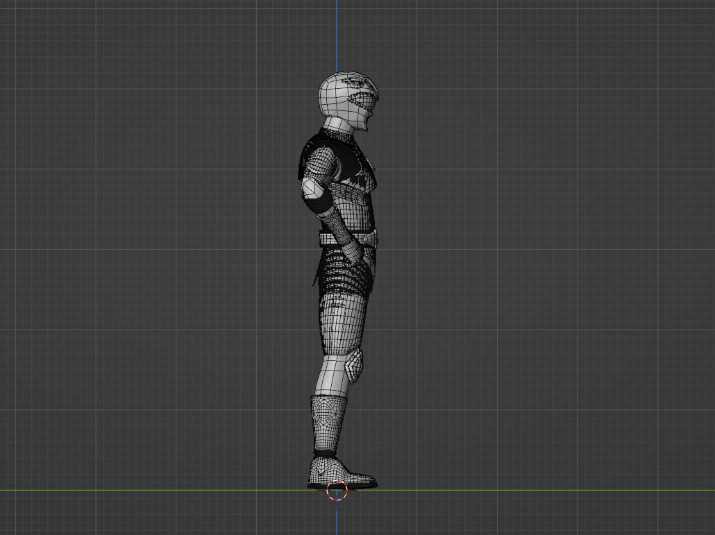 Red Ranger - Mighty Morphin Power Rangers The Movie 3D Model by Summerforce