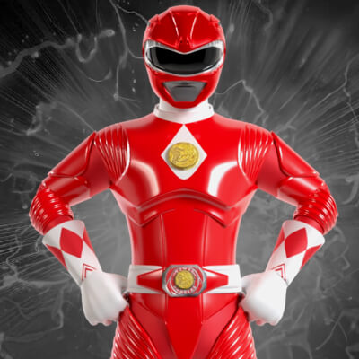 Red Ranger - Mighty Morphin Power Rangers The Movie 3D Model by Summerforce