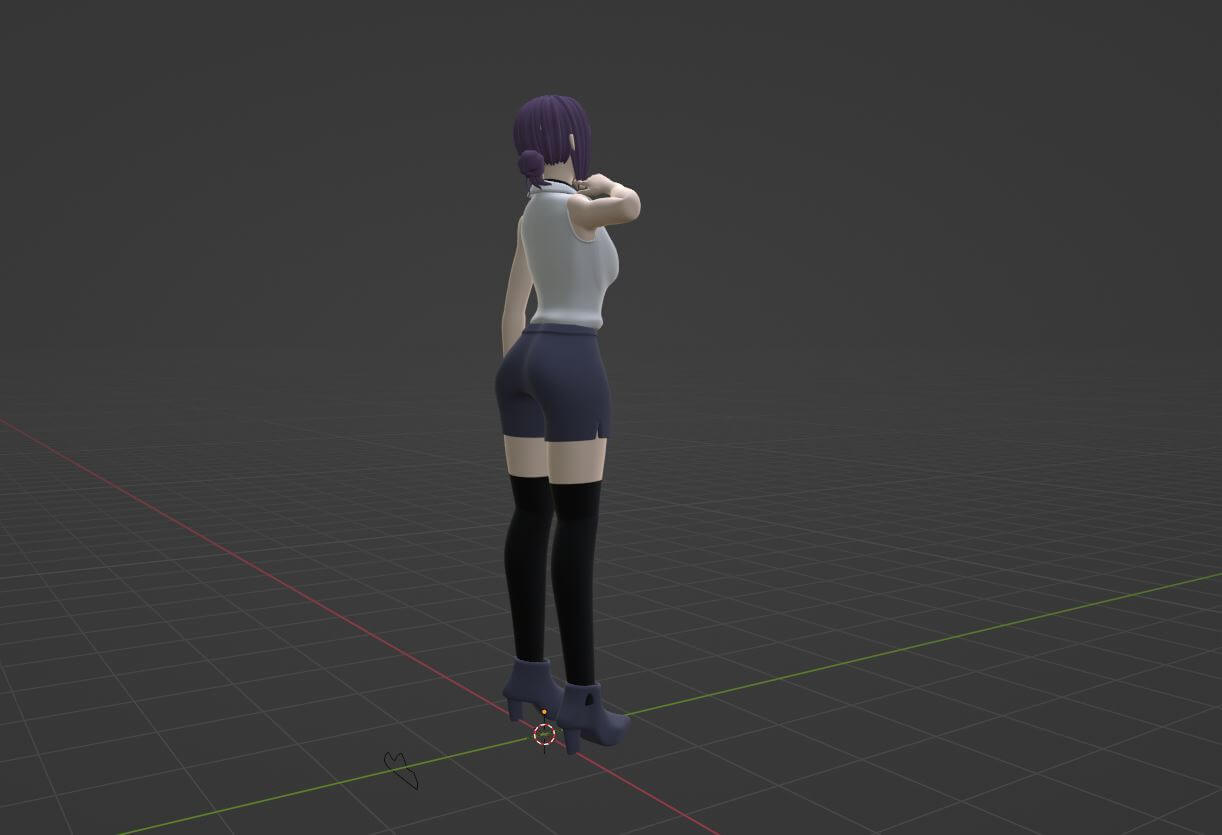 Reze - Chainsaw Man 3D Model by Summerforce