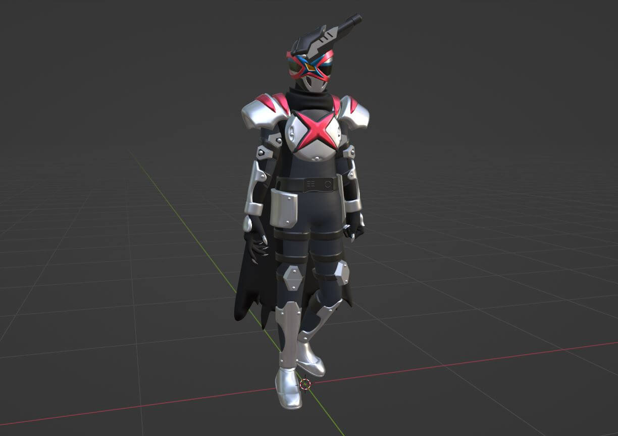 Ring Hunter Garyudo - No1 Sentai Gozyuger 3D Model by Summerforce