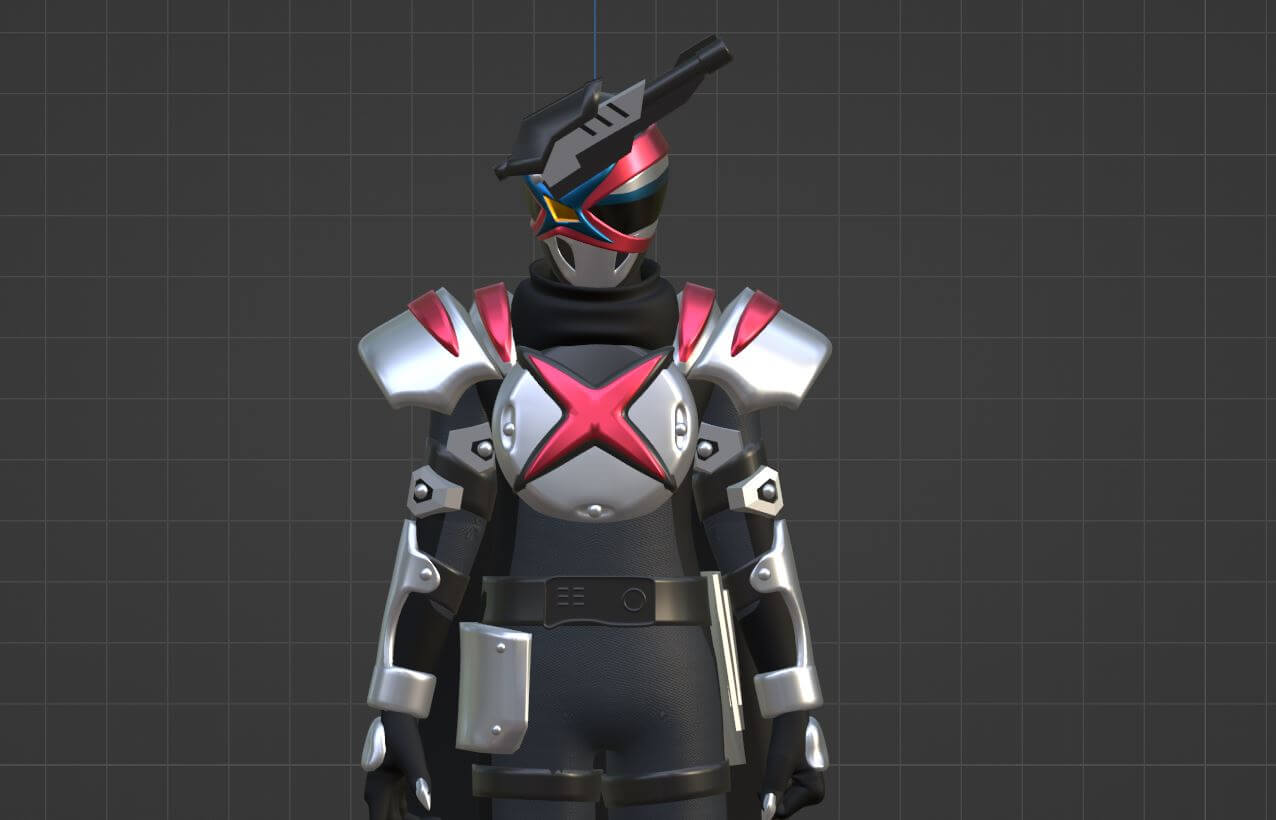 Ring Hunter Garyudo - No1 Sentai Gozyuger 3D Model by Summerforce