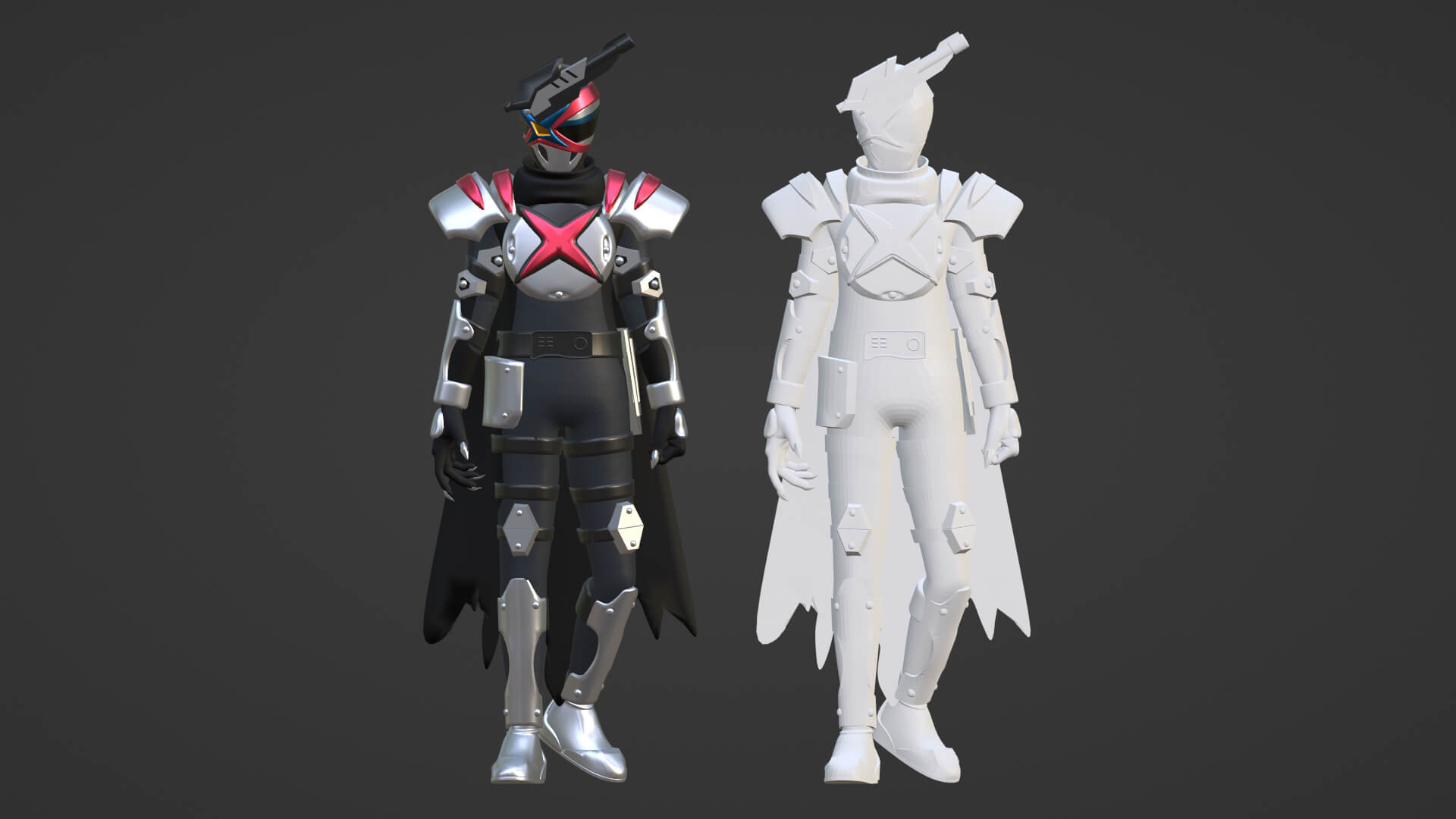 Ring Hunter Garyudo - No1 Sentai Gozyuger 3D Model by Summerforce