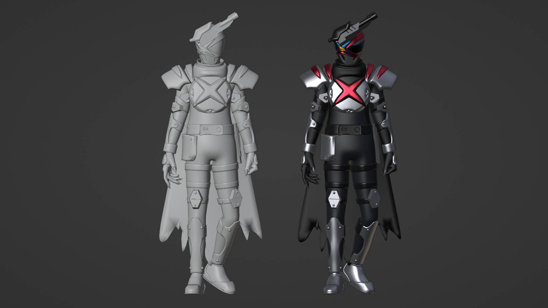 Ring Hunter Garyudo - No1 Sentai Gozyuger 3D Model by Summerforce