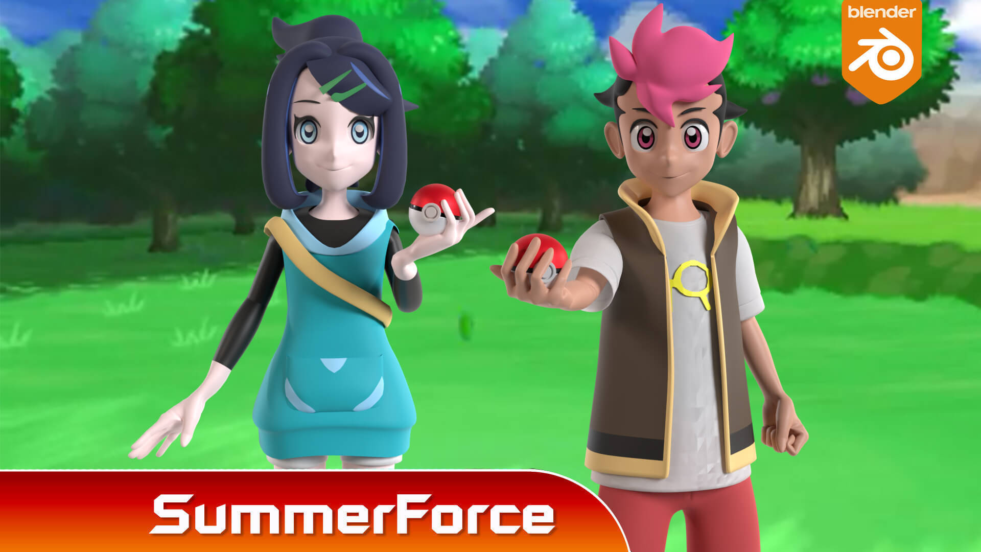 Roy - Pokémon Horizons 3D Model by Summerforce