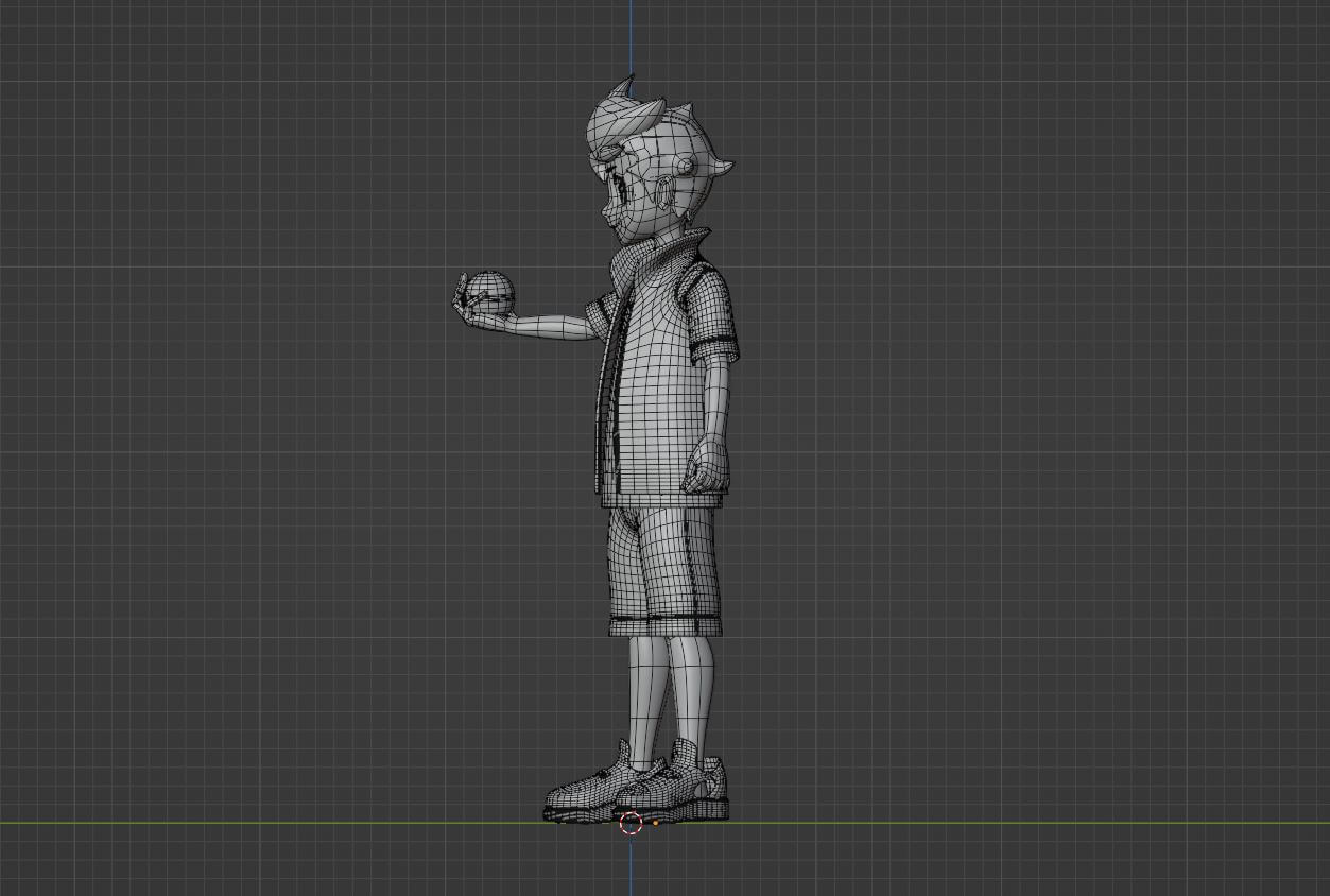 Roy - Pokémon Horizons 3D Model by Summerforce