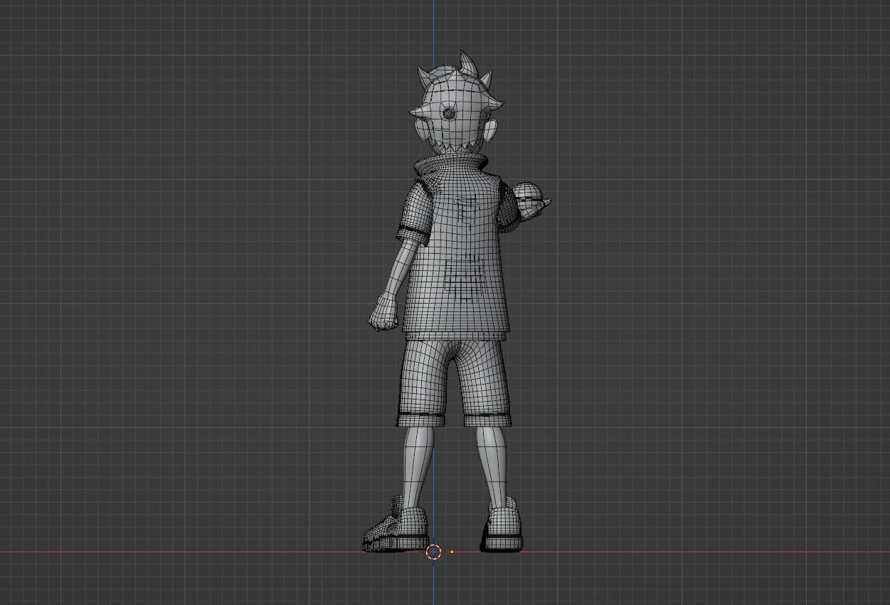 Roy - Pokémon Horizons 3D Model by Summerforce