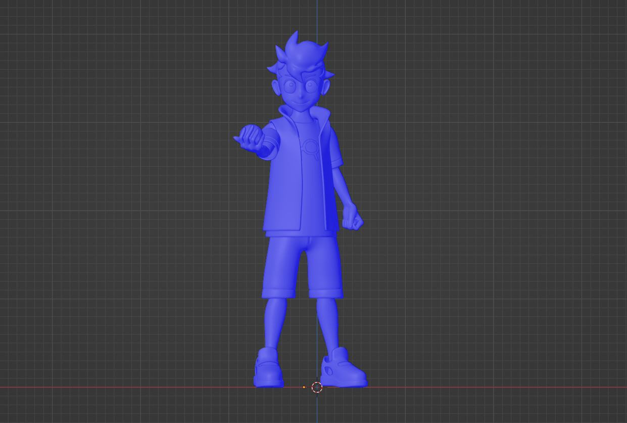 Roy - Pokémon Horizons 3D Model by Summerforce