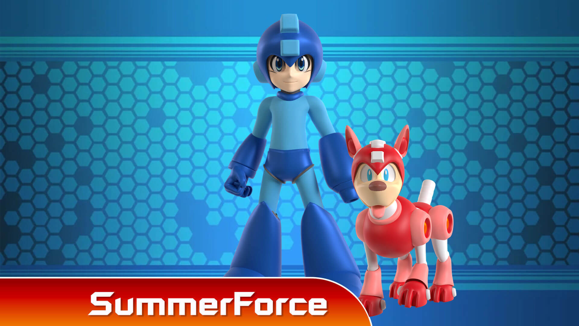 Rush - Megaman 3D Model by Summerforce