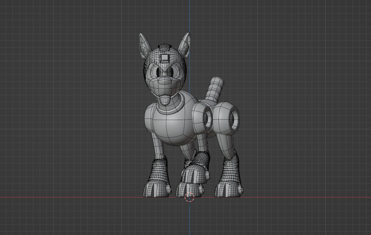 Rush - Megaman 3D Model by Summerforce
