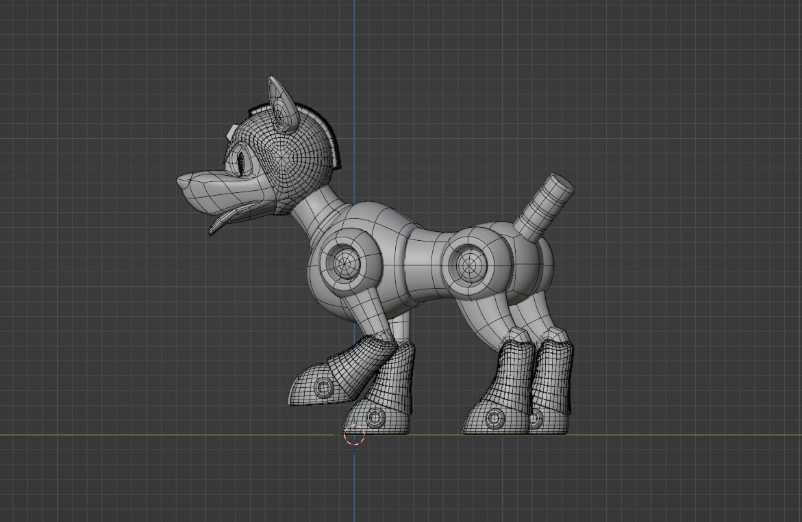 Rush - Megaman 3D Model by Summerforce