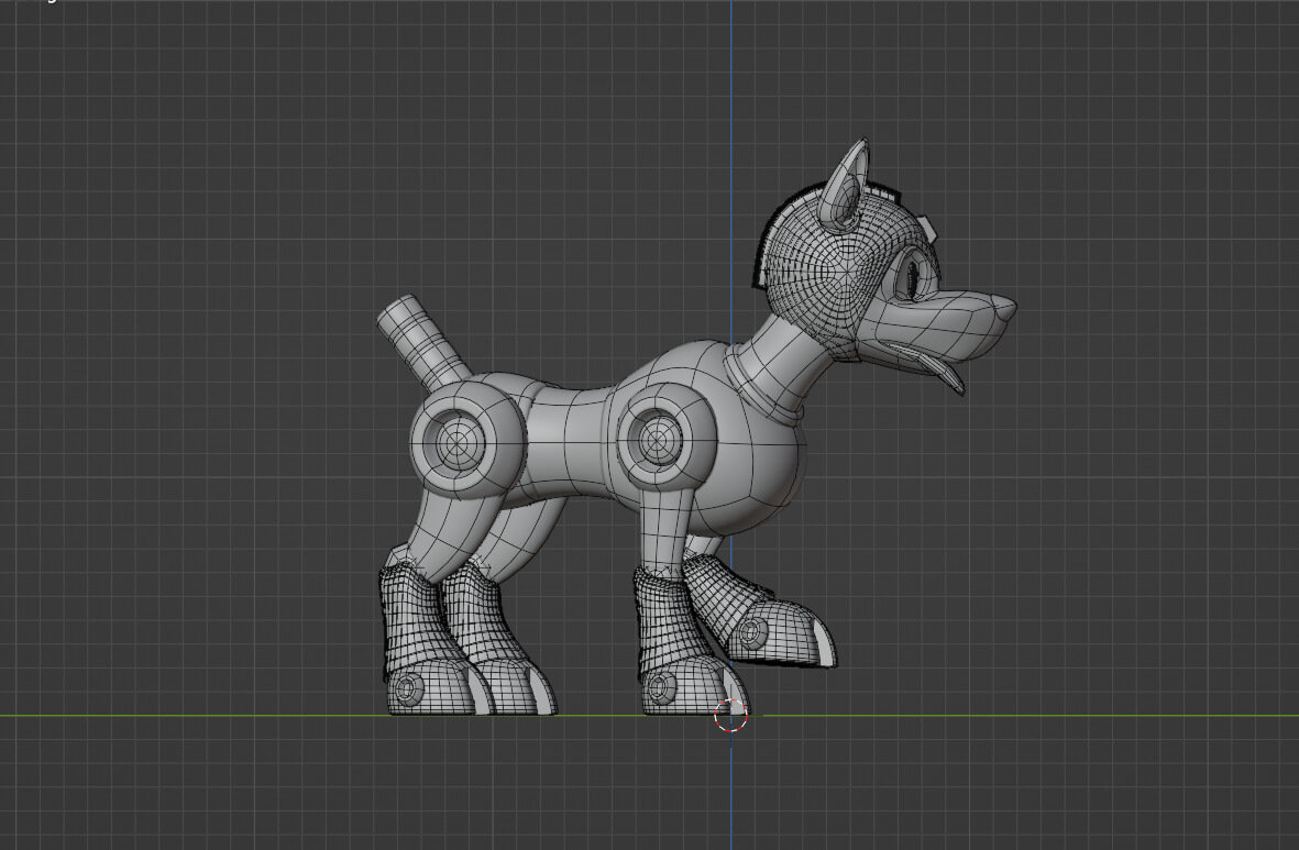 Rush - Megaman 3D Model by Summerforce