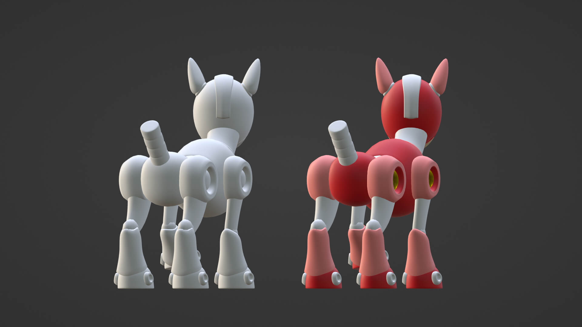 Rush - Megaman 3D Model by Summerforce